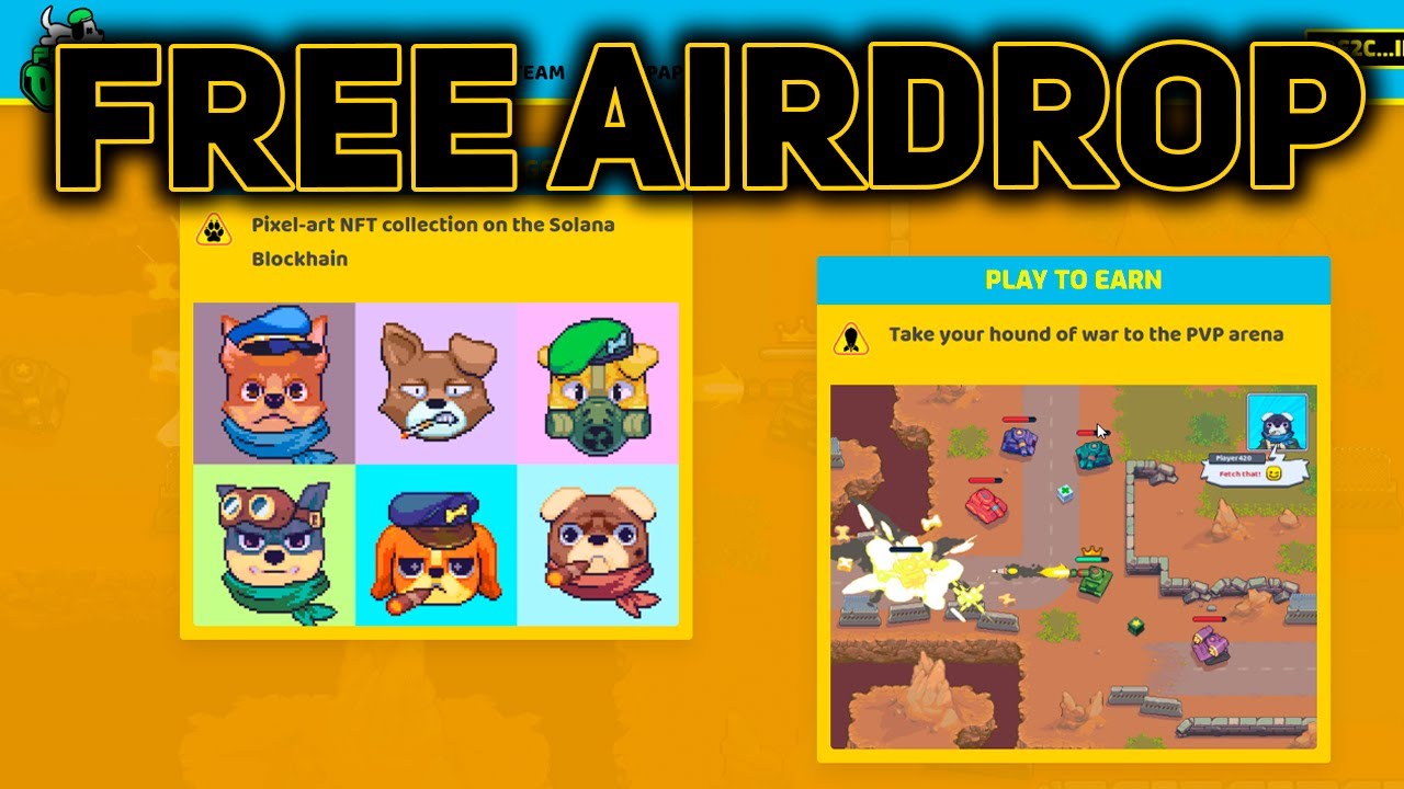 PANZER DOGS. NFTS GRATIS. FREE AIRDROP. PROYECTO DE #SOLANA. - YouTube