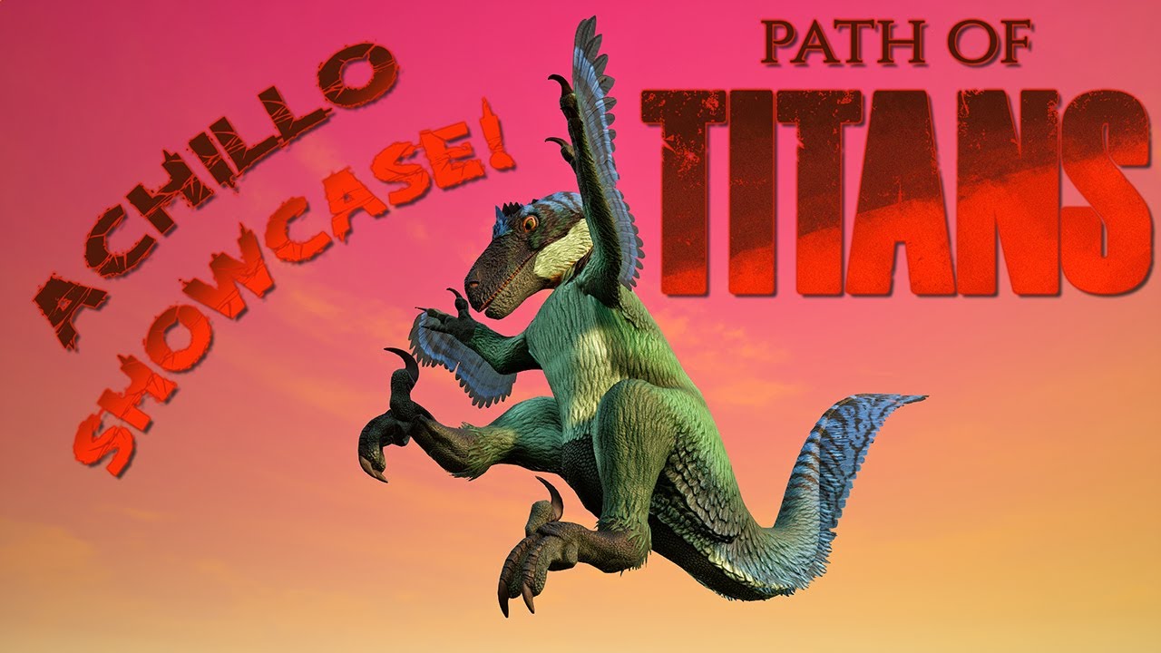 Achillobator AKA The Mob Boss Is Out! -Path of Titans- - YouTube