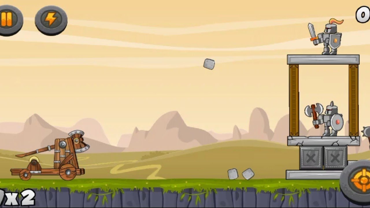 Catapult - Knight knockout - Android Gameplay - YouTube