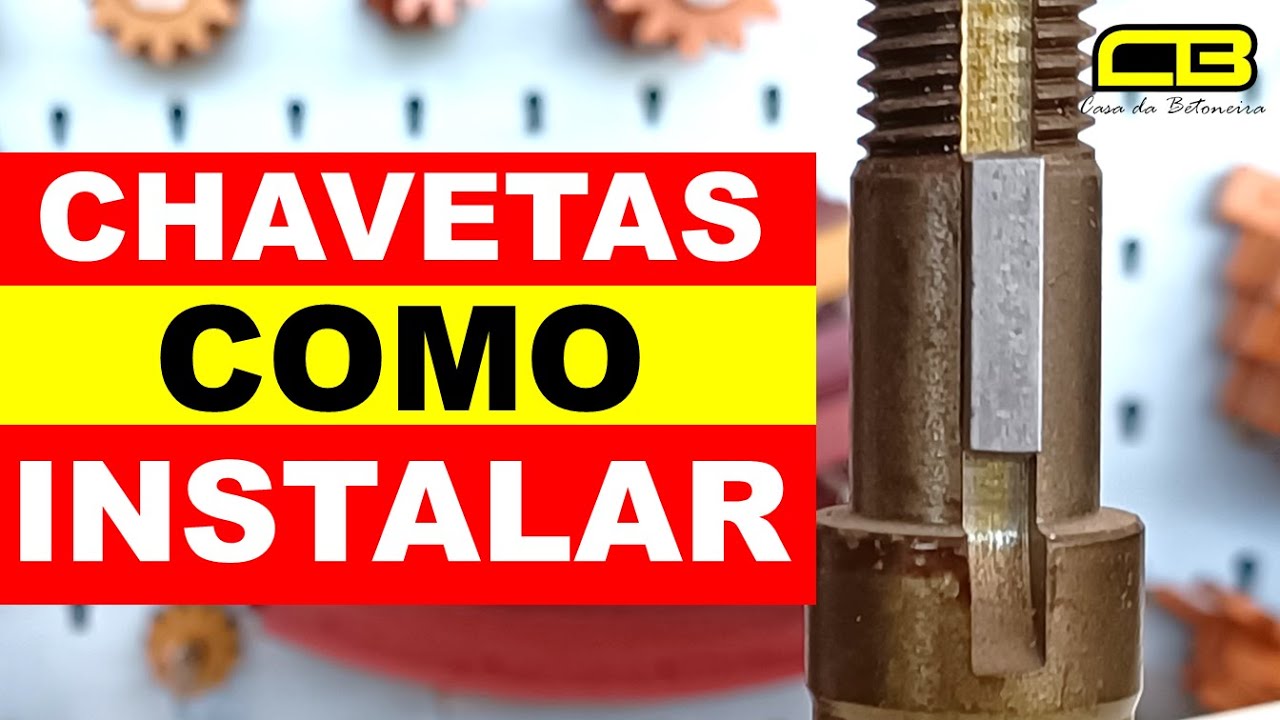 Chavetas - Como Instalar no Eixo - YouTube
