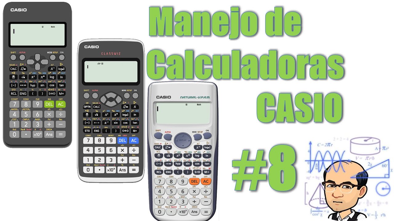 secante, cosecante y cotangente en calculadoras CASIO - YouTube