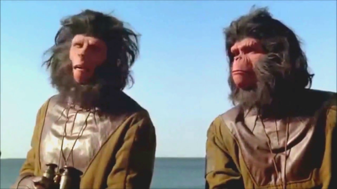 The Spaceballs Apes react to Donald Trump - YouTube