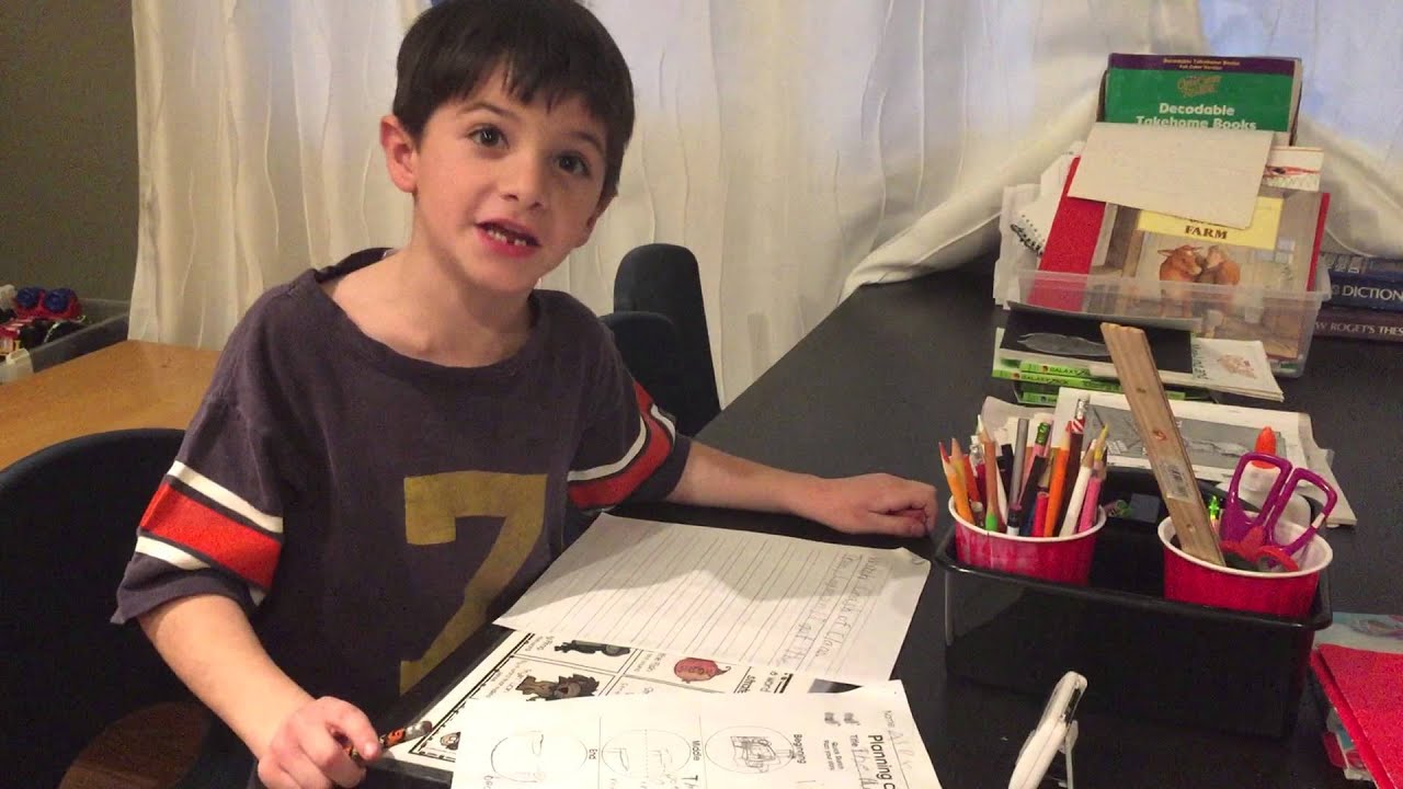 Alex Halpin (age 7) on the importance of homework - YouTube