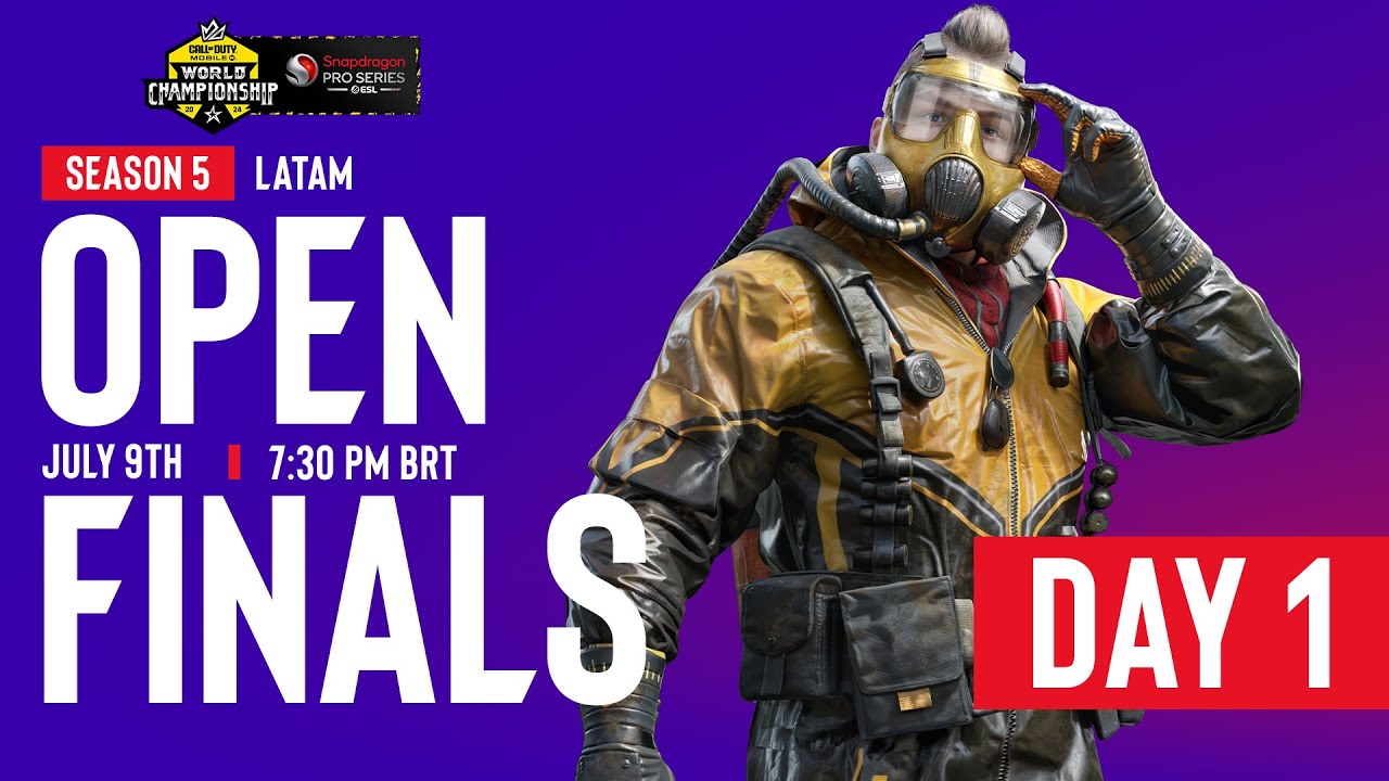 Call of Duty: Mobile Open Finals | LATAM | Season 5 - Day 1 - YouTube