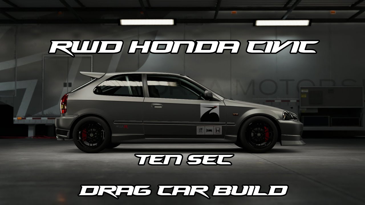 RWD EK Honda Civic Drag Build - YouTube