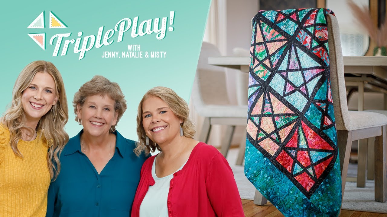 Triple Play! 3 New Pixie Sticks Quilts - Free Project Tutorial - YouTube