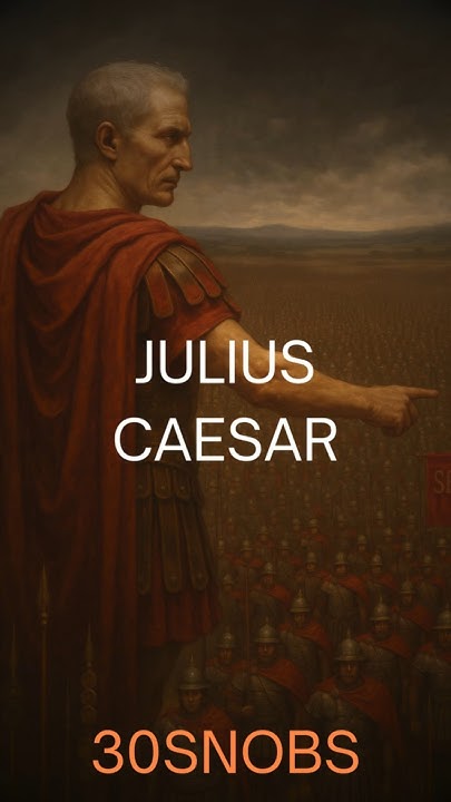 JULIUS CAESAR - 30 Seconds NO BS #history #facts #rome - YouTube