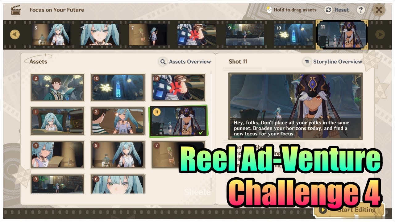 Reel Ad-Venture Guide, Challenge 4 - Genshin Impact - YouTube