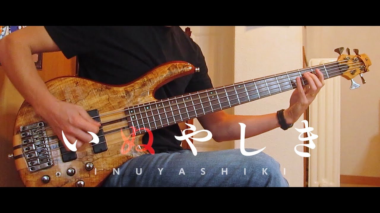 Inuyashiki OP1 Bass cover + TABS 【Man with a mision - My Hero】 - YouTube