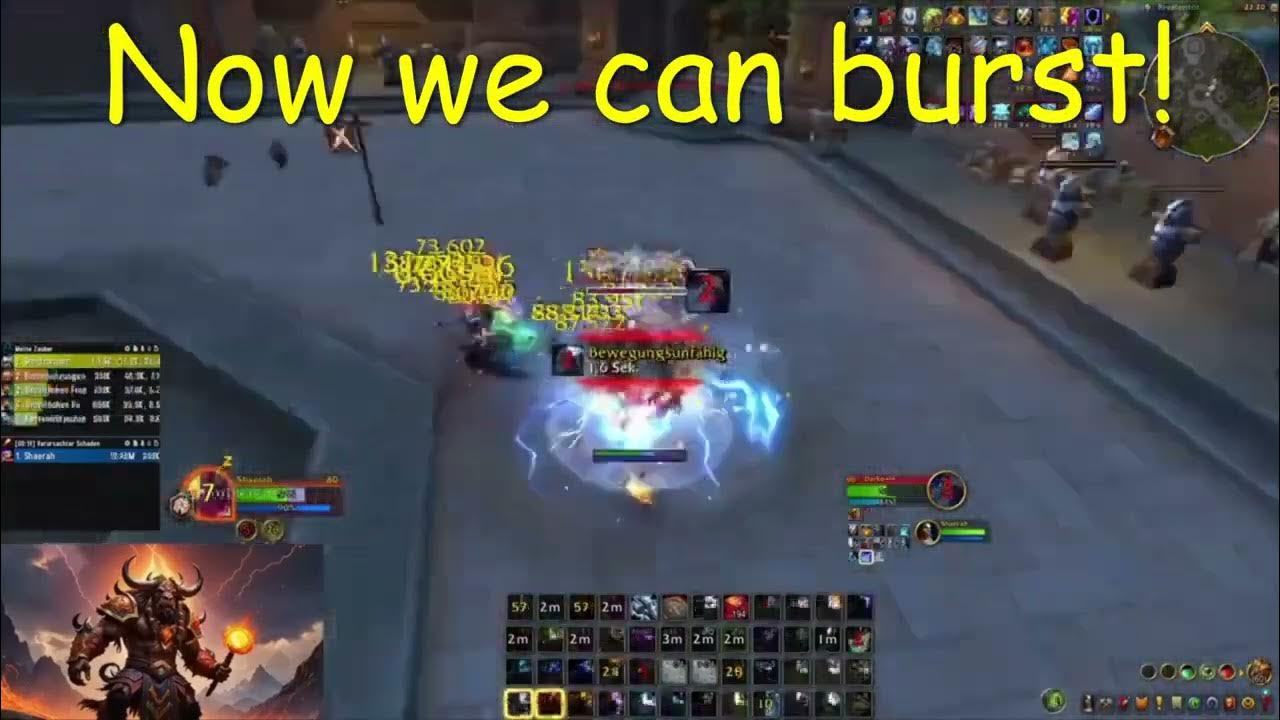 [The War Within] WoW PvP [Totemic Enhancement Shaman VS Rider Frost DK] - YouTube