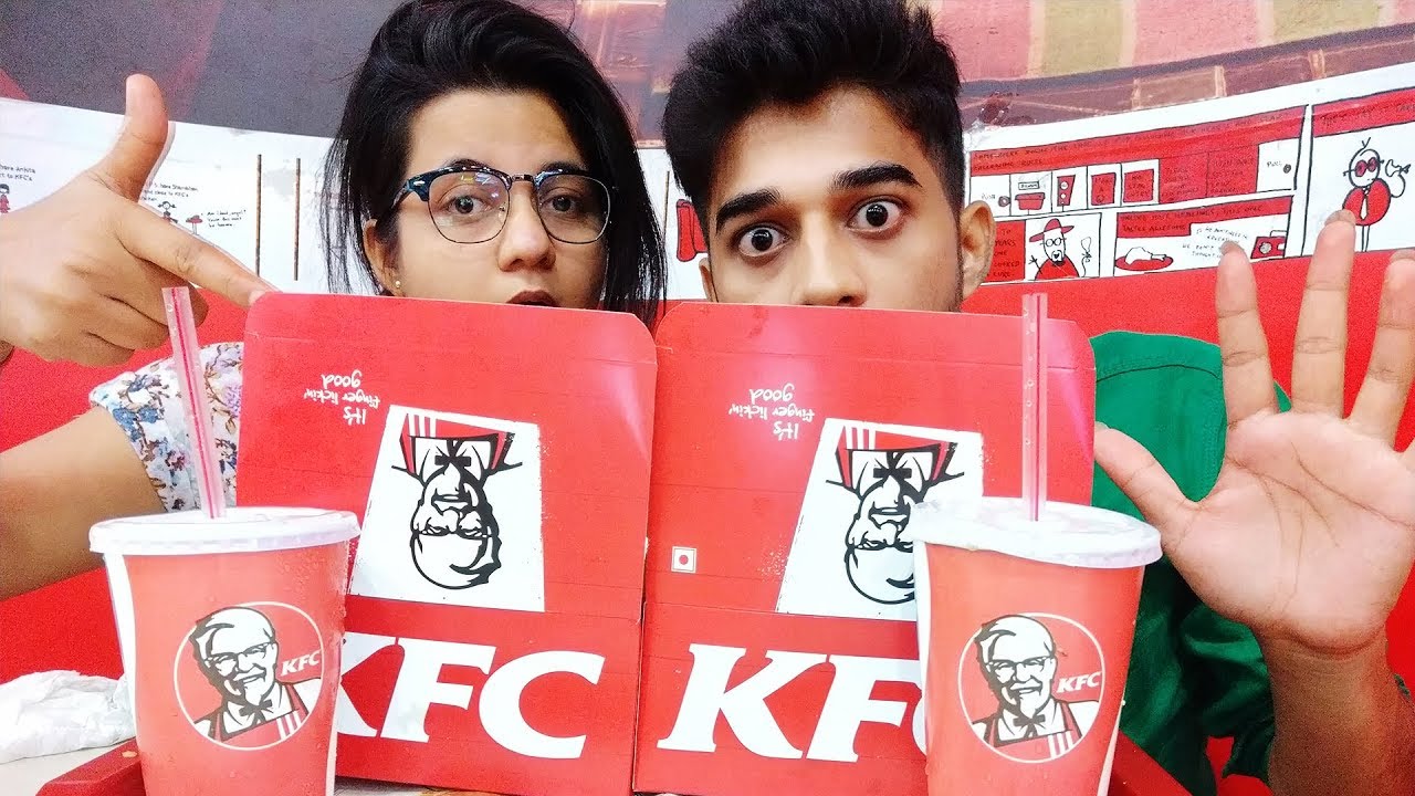 KFC MEAL BOX CHALLENGE | KFC Meal Box Eating Competition | Food ...