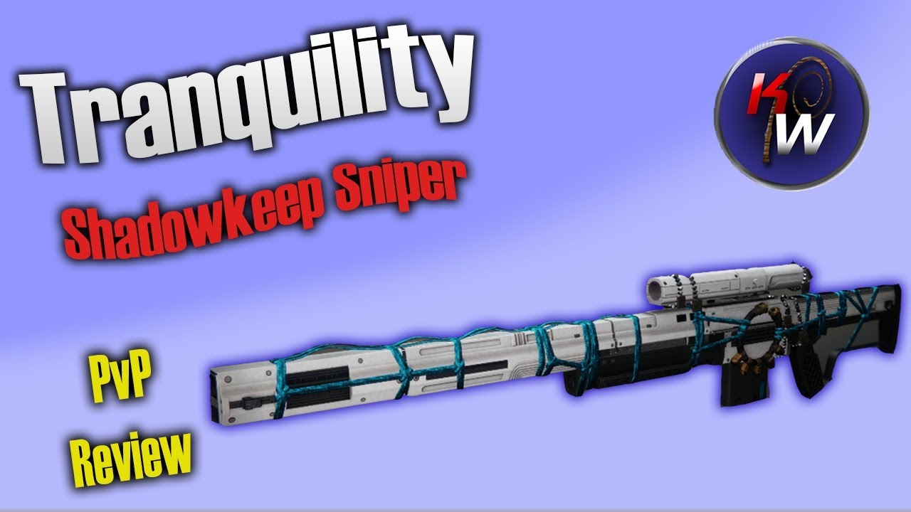 Destiny 2: Tranquility Sniper Rifle PvP Review - YouTube