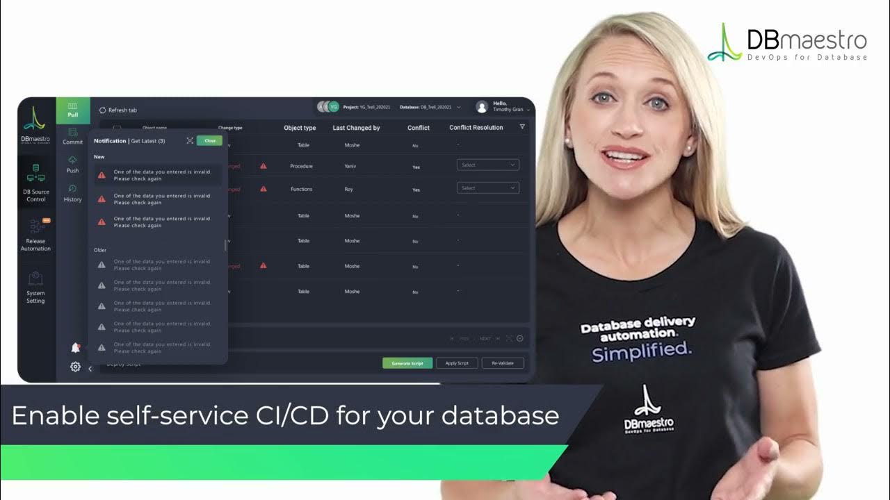 Database DevOps: bridge the Gap between your DevOps toolchains and your databases - YouTube