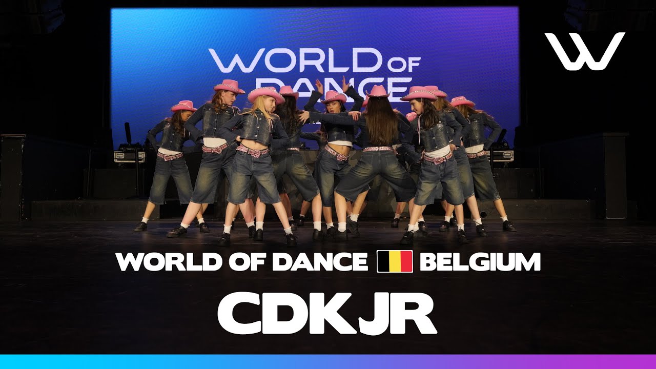 CDK JR | 1st Place Junior Team Division | World of Dance Belgium 2025 ...