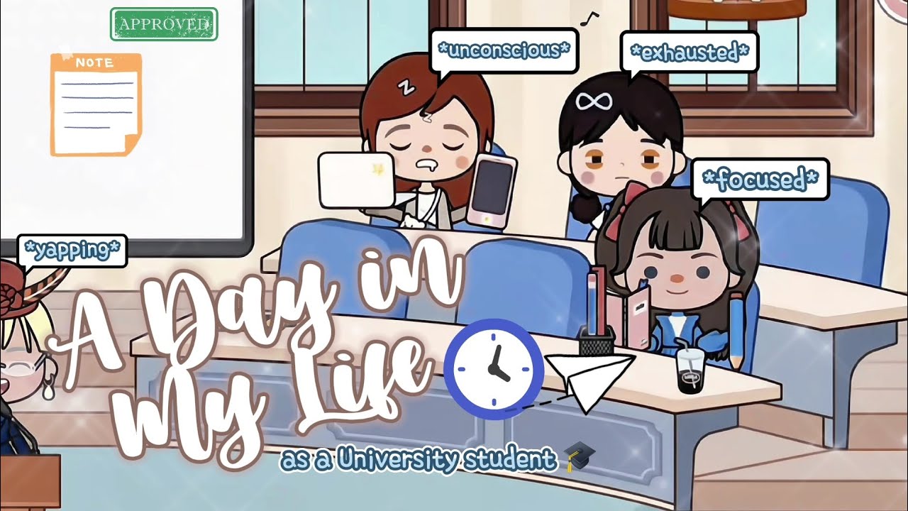 Miga World | A Day in My Life as a University Student ⛅️🎓 (Part 2 ...