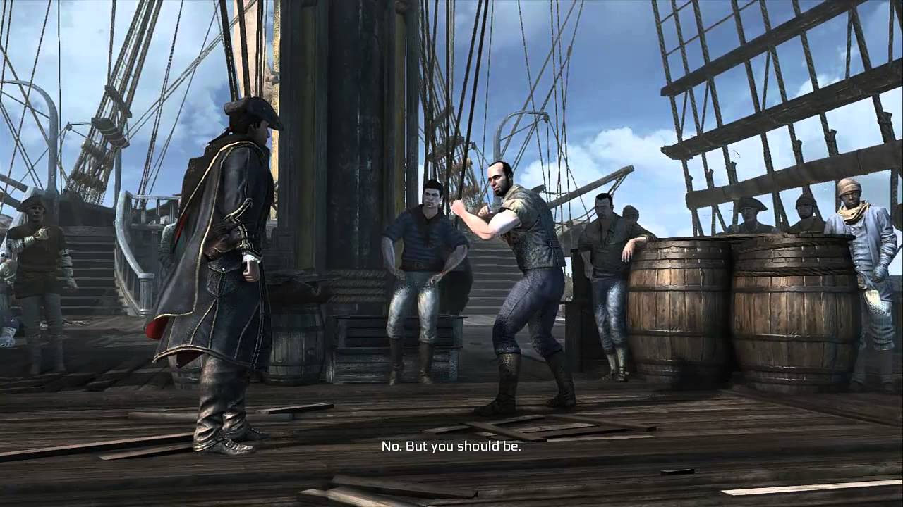 Assassin's Creed 3 Game-play [Part 3] - Fight Tutorial - YouTube