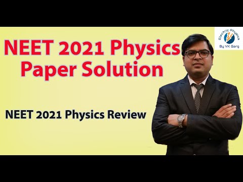 NEET 2021 paper Solution physics | NEET 2021 answer key physics | neet ...