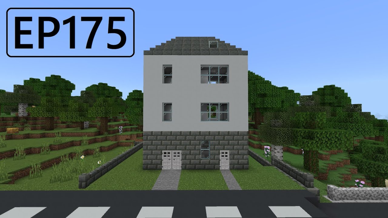 First Tuff Brick House (Dailham) | Minecraft Creative World [Ep175 ...