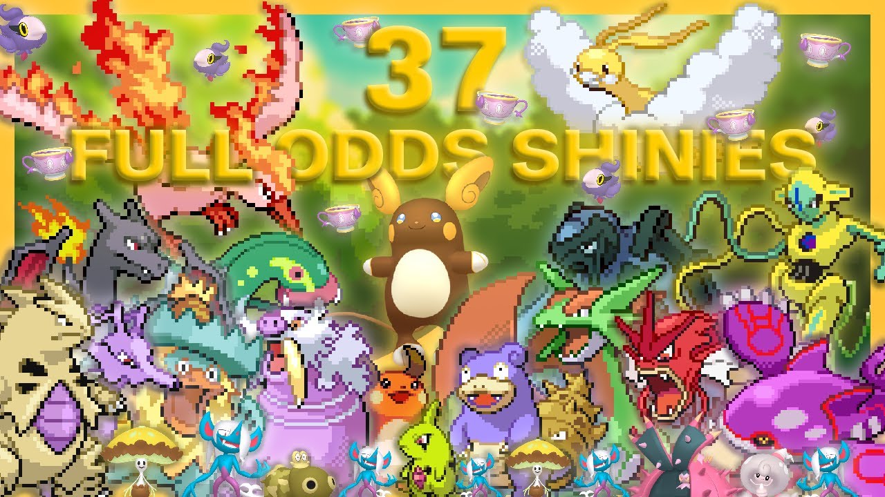 [LIVE] 37 Full Odds Shinies of 2023 - Shiny Compilation! - YouTube