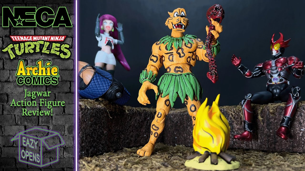 Neca TMNT Archie Adventures Jagwar Action Figure Review! - YouTube