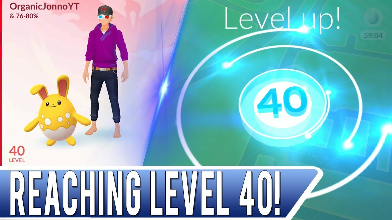 REACHING LEVEL 40 IN POKEMON GO! My 10 Month Journey from Banned ...