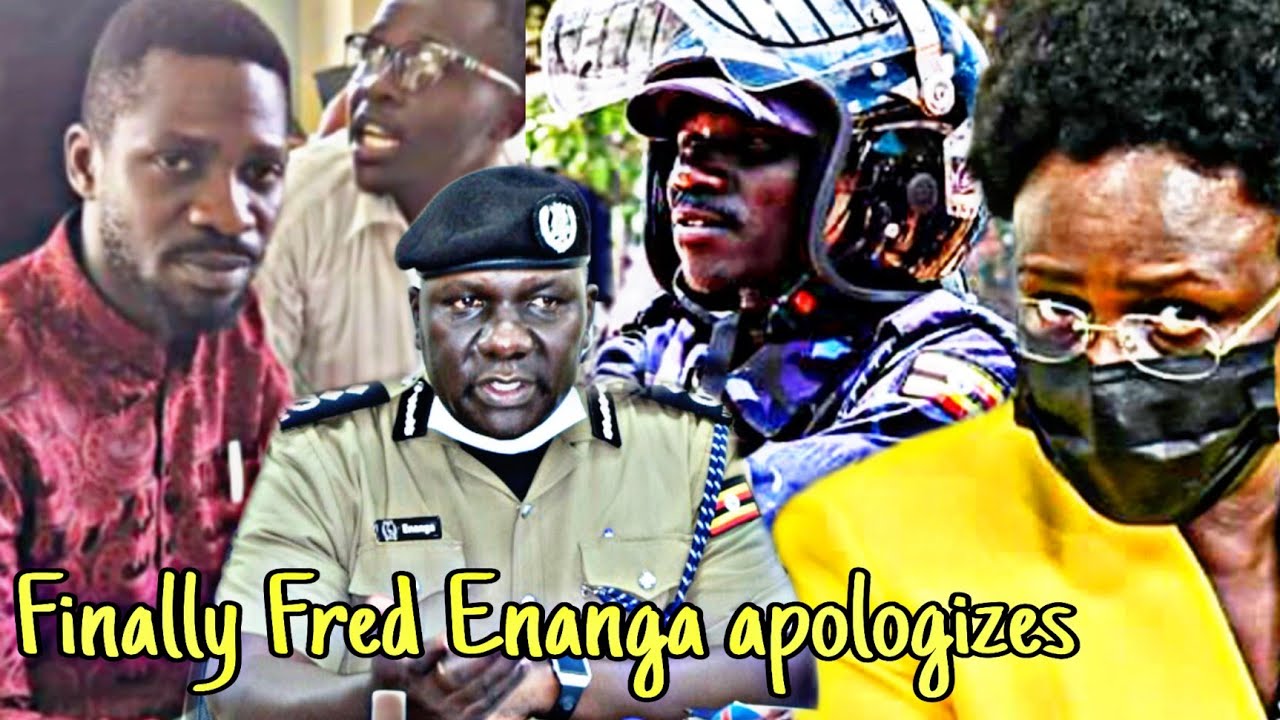 Finally Fred Enanga apologizes, H.E Bobi Wine returns to class readying ...