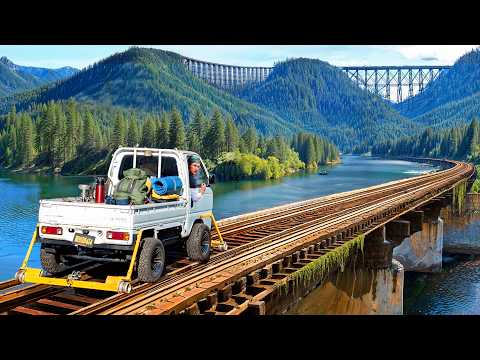 I Built a Mini Truck for Abandoned Railroads