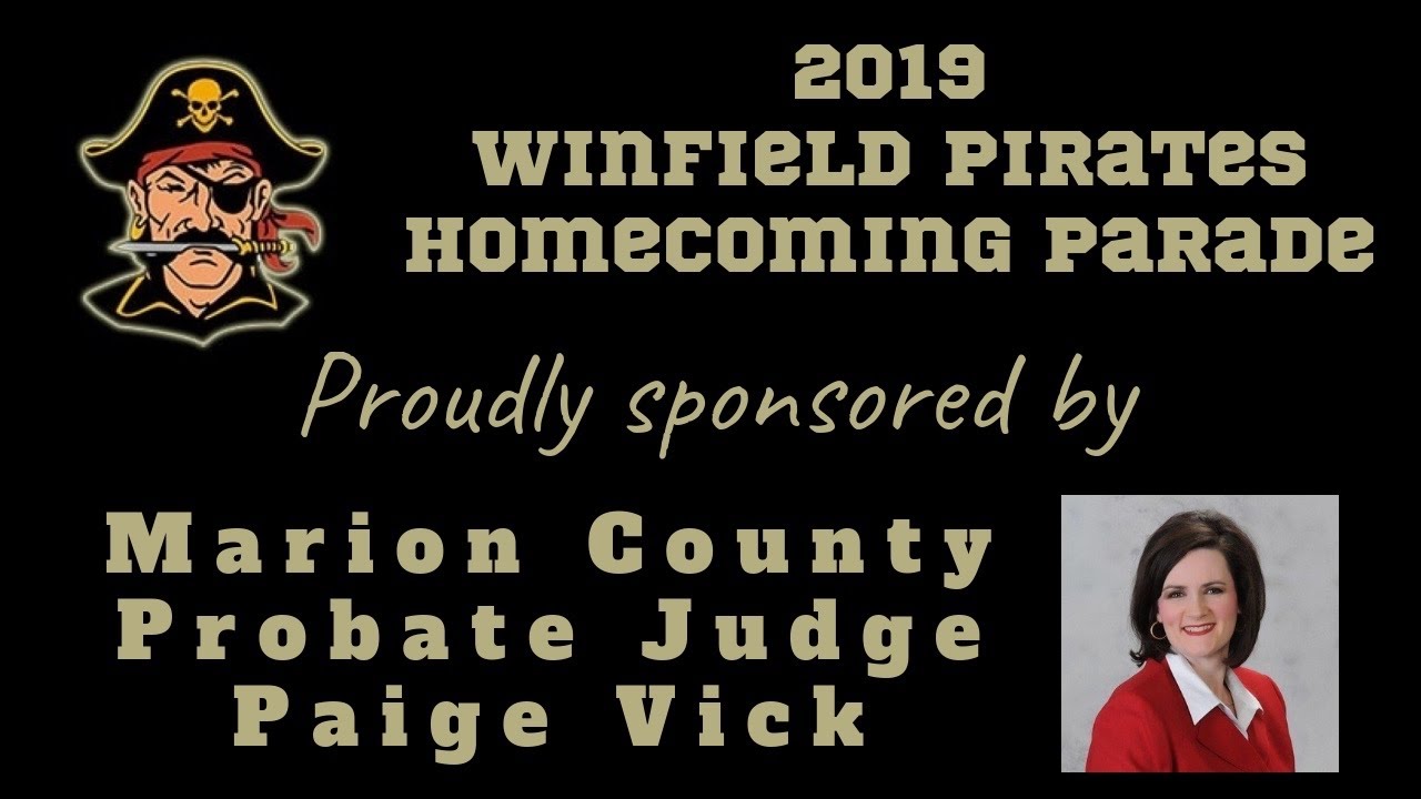 Winfield Pirates Homecoming Parade 10/11/2019 - YouTube
