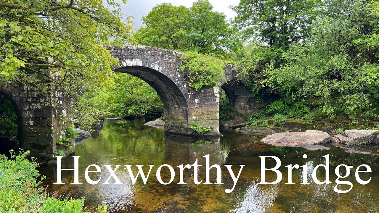Hexworthy Bridge, Dartmoor, Devon in the rain - YouTube