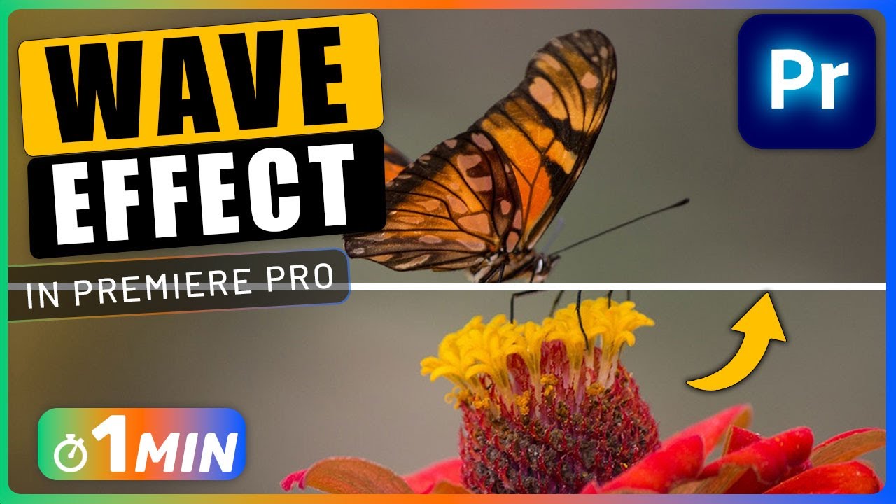 How to Add WAVE Effect to Video in Premiere Pro - YouTube