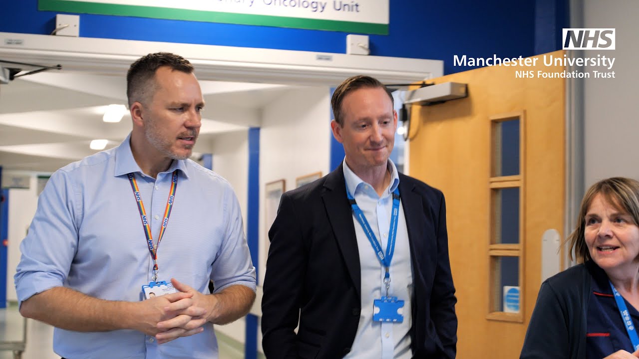 Wythenshawe Hospital Lung Centre visit with Mark Cubbon - YouTube