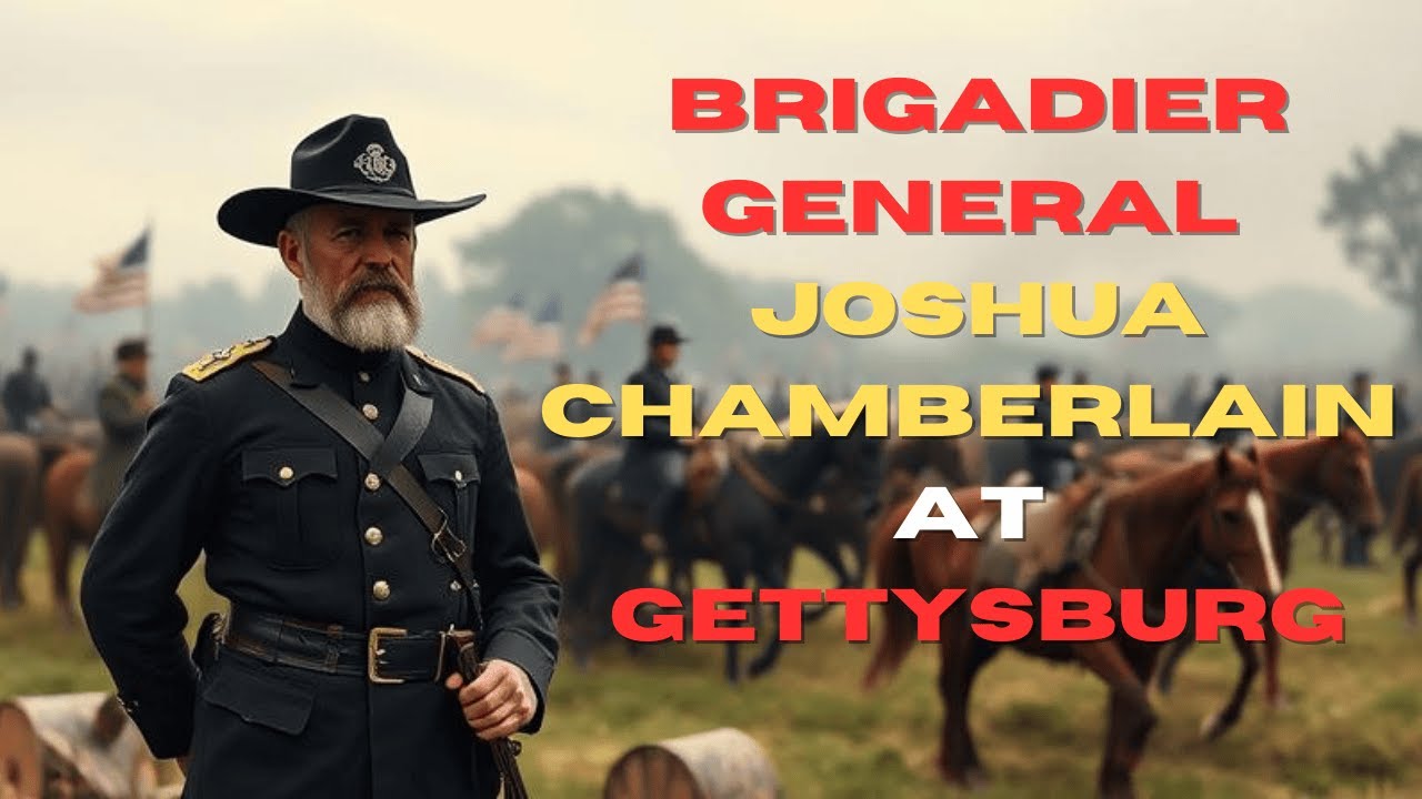 Battle of Gettysburg:Role of Brigadier General Joshua Chamberlain at ...