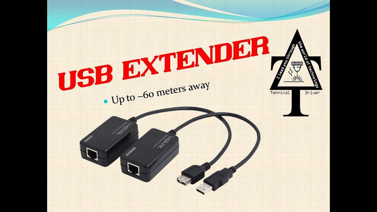 USB extender - YouTube