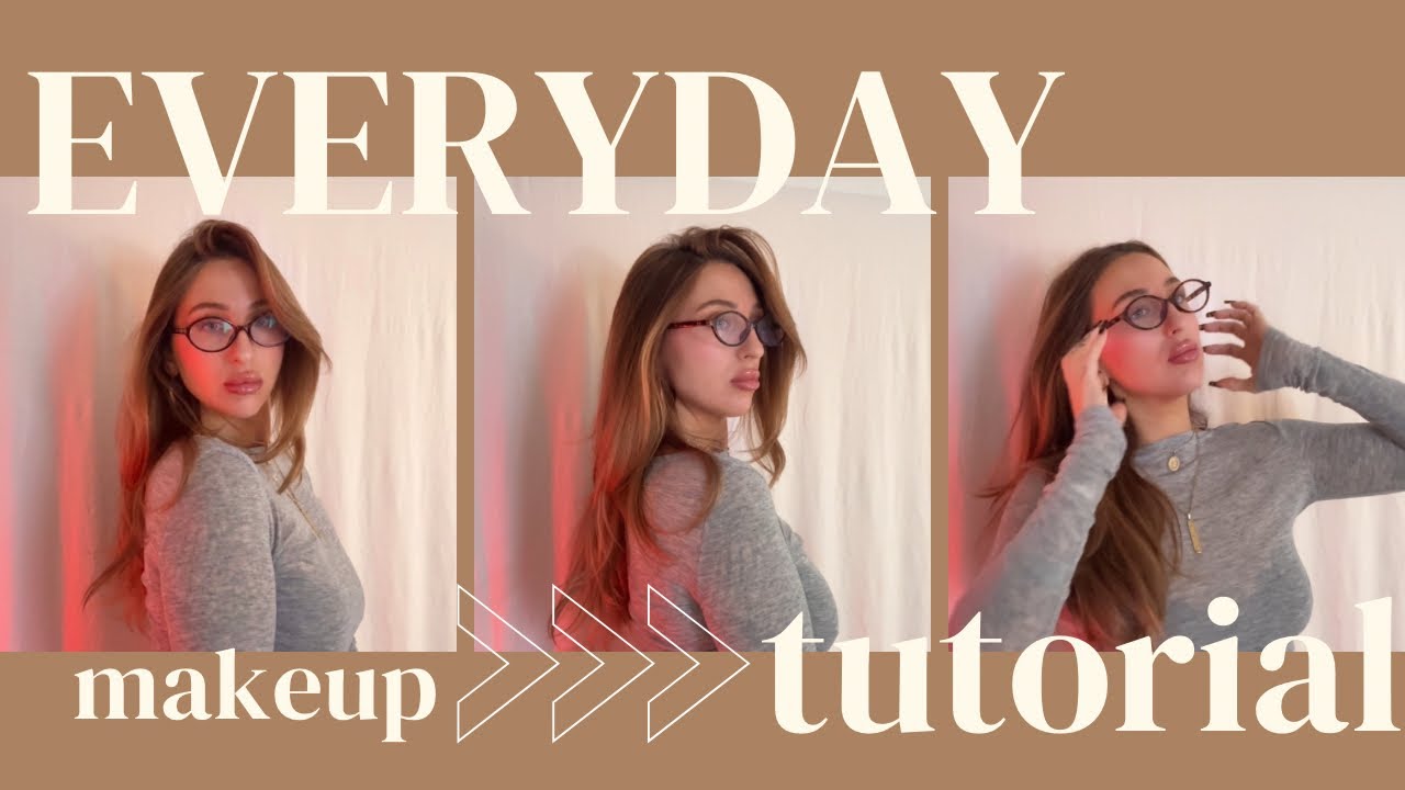 my everyday makeup *in depth tutorial* - YouTube