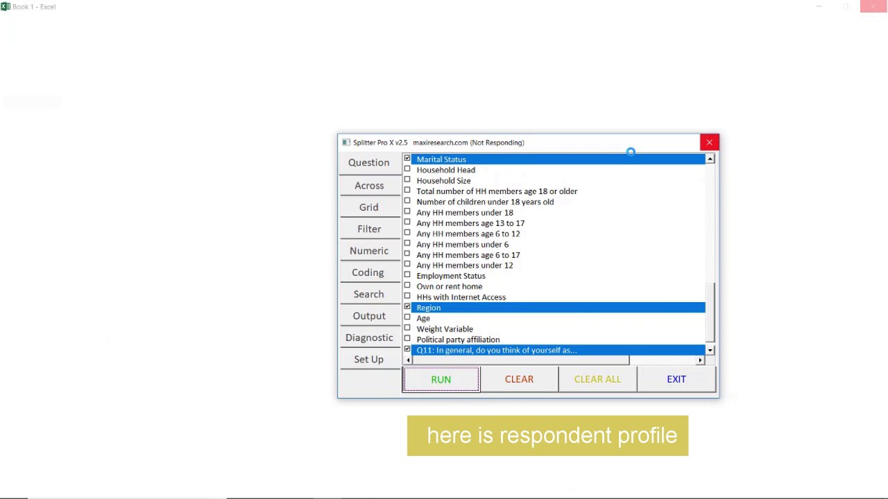 Splitter Excel Add In For Survey Data Processing And Analysis SPSS Splitter Excel Add In For Survey Data Processing And Analysis SPSS