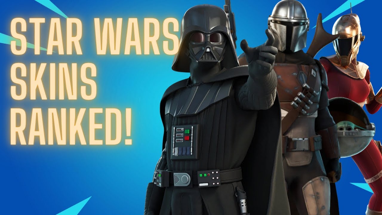 Ranking All of the Star Wars Skins in Fortnite from Worst to Best - YouTube