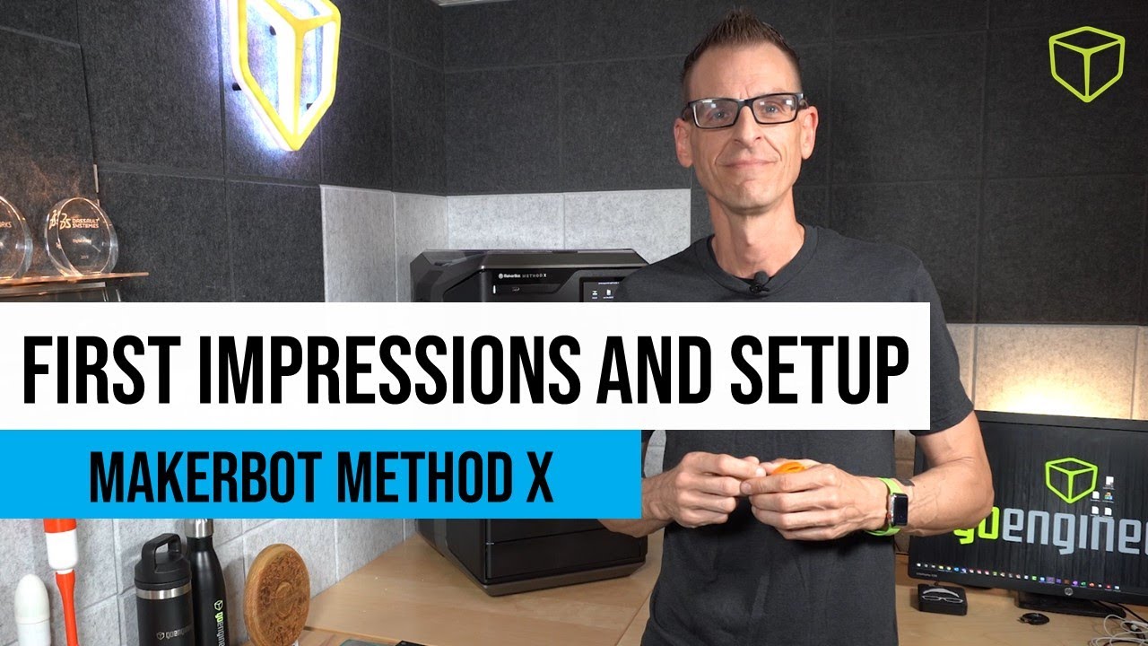 Makerbot Method X - First Impressions and Setup - Darin at GoE - YouTube