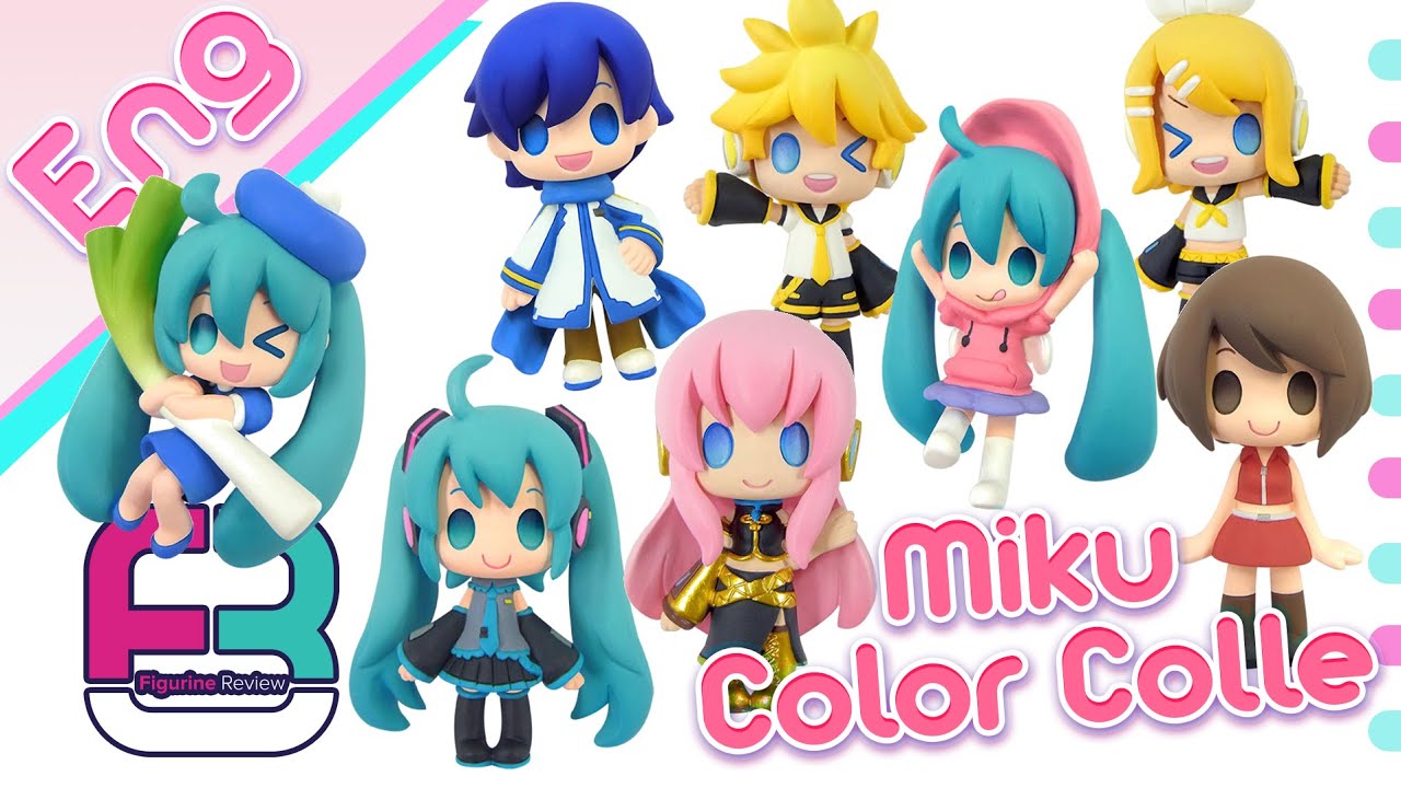 Unboxing Color Colle - Miku Hatsune 8Pack BOX Figurine Review - YouTube
