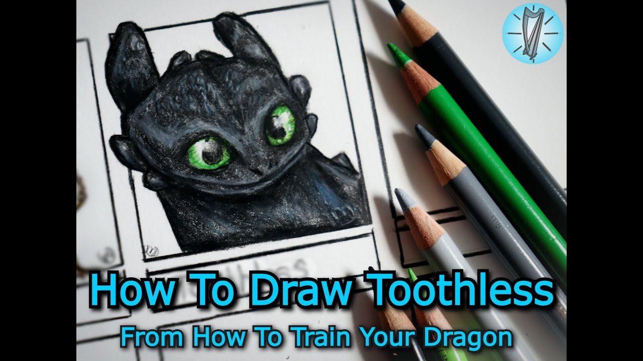 How To Draw Toothless - YouTube