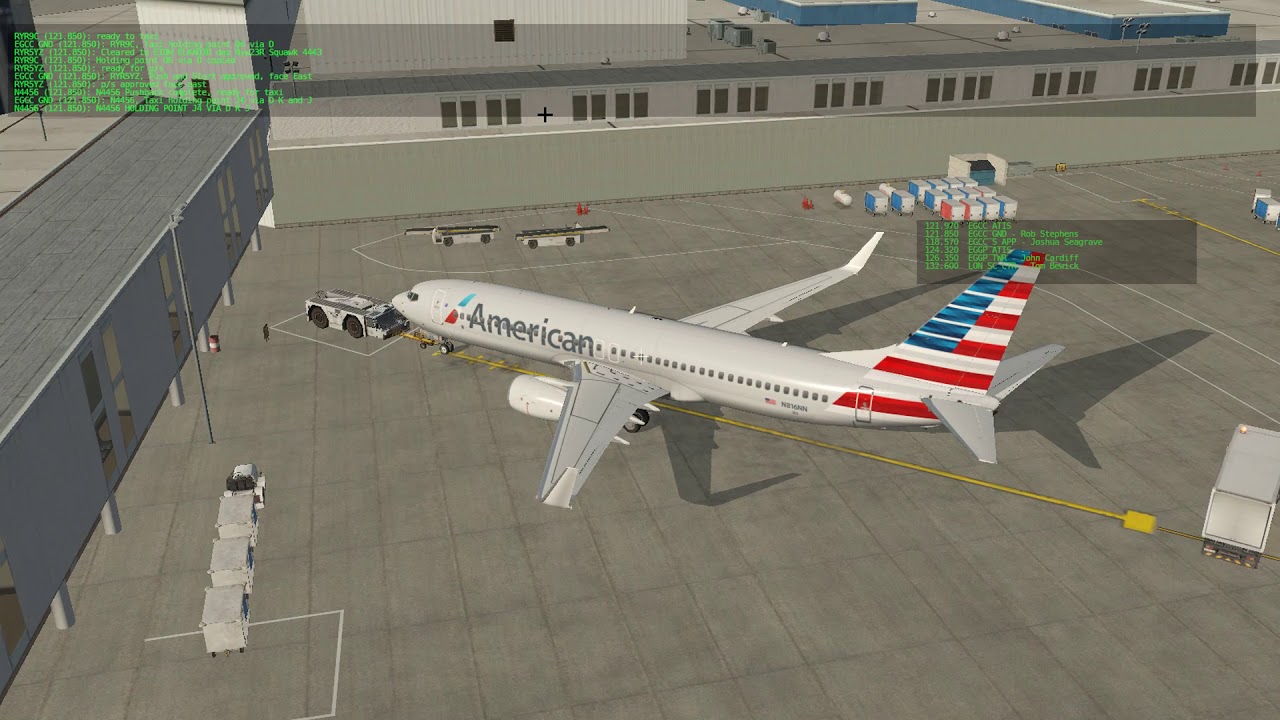 xplane 11 vatsim Realistic atc commands and landings - YouTube