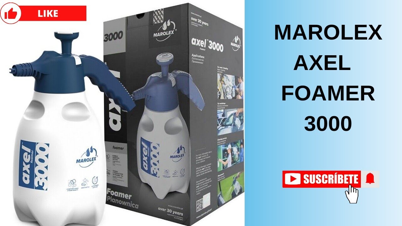 MAROLEX FOAMER AXEL 3000 KÖPÜK POMPASI #vlog #detailing #asmr # ...