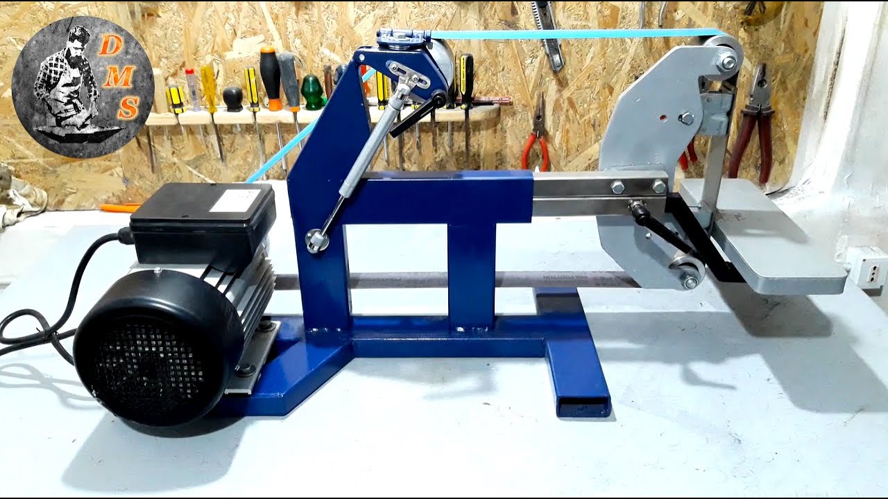 Making a 2x72" belt grinder - YouTube