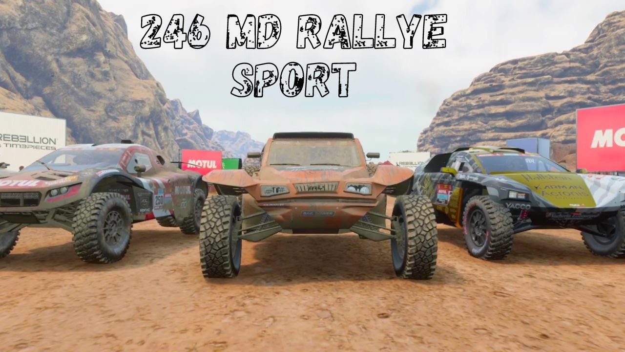 246 MD RaLLYE SPORT CAR | STAGE 01 | Dakar Desert Rally - YouTube