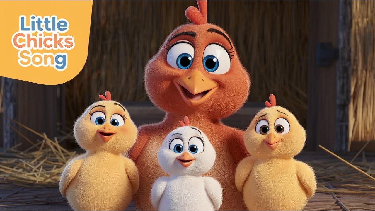 A Day with Ducklings 🐥 | Fun Chicks Song & Kids Learning Adventure ...