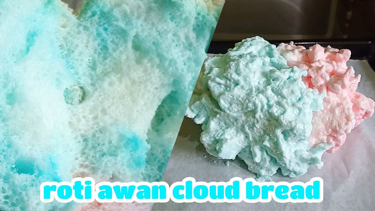 Roti awan | cloud bread - YouTube