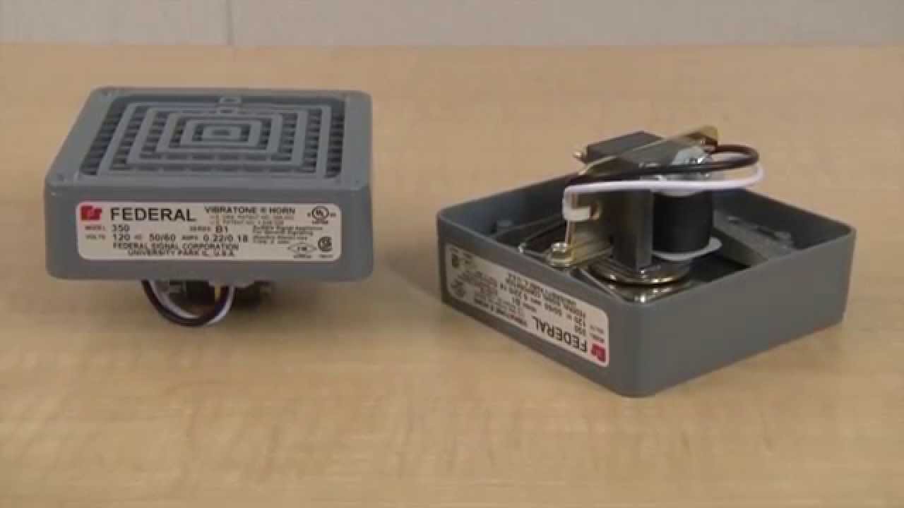 Federal Signal "Model 350" Vibratone Horns - A GalcoTV Overview - YouTube