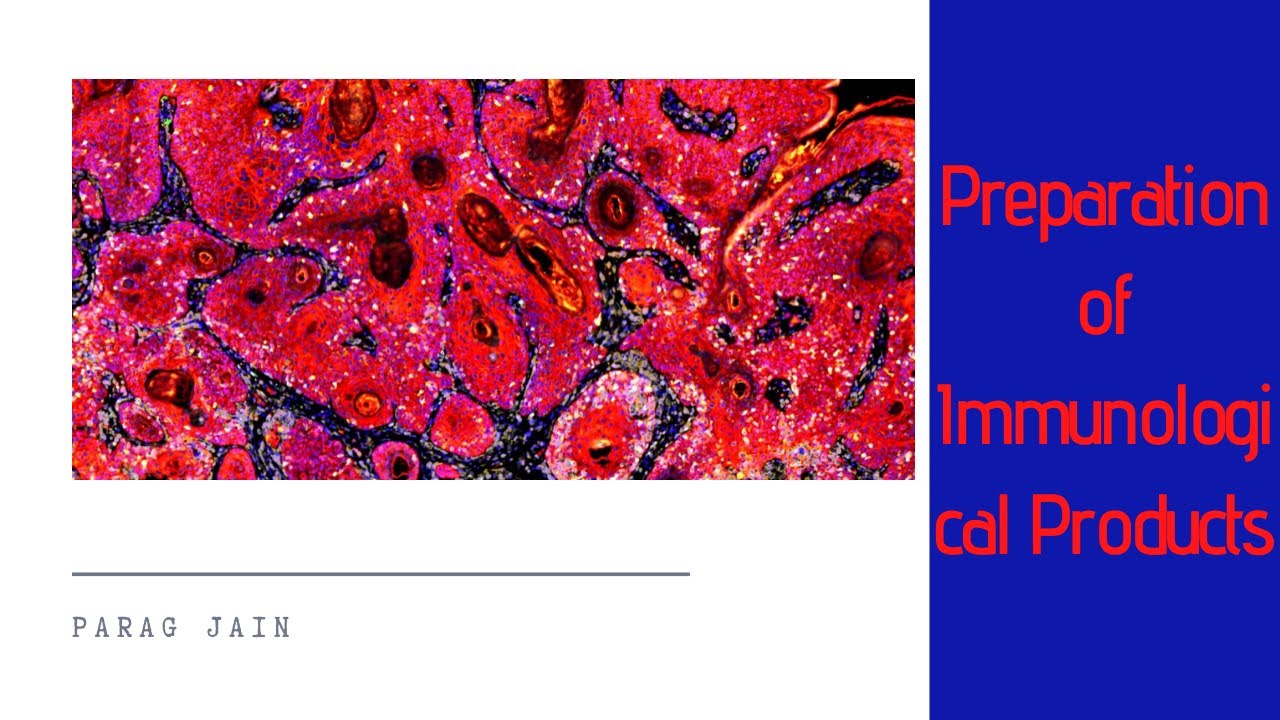 Lecture series: Preparation of immunological products - Part 1 - YouTube