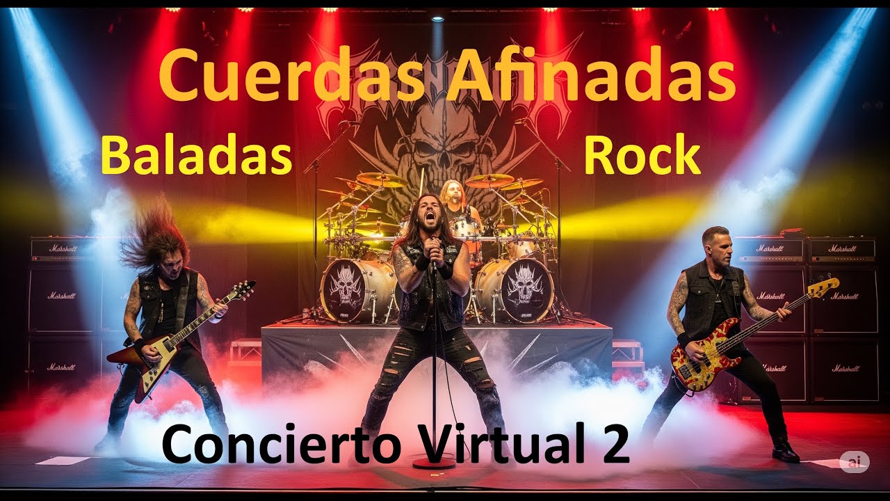 Baladas Rock en concierto virtual 2 - Cuerdas Afinadas - YouTube