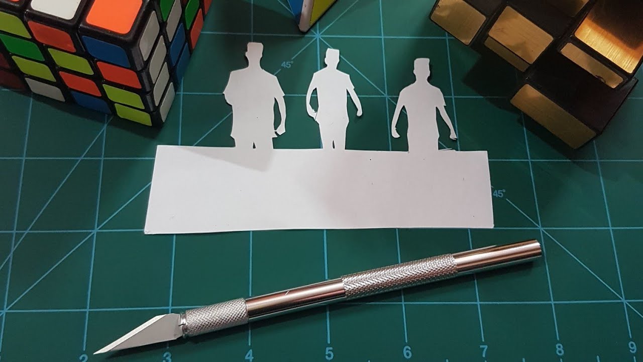 Making of PAPER CUTTING STOP-MOTION DANCE - YouTube