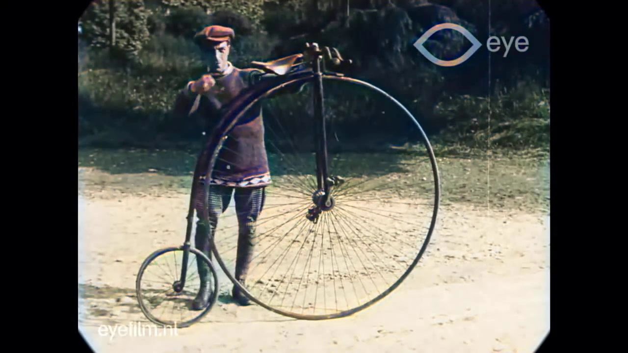 【Colourised】1818 to 1890s Bicycle Models (from 1915 documentary) 【AI ...